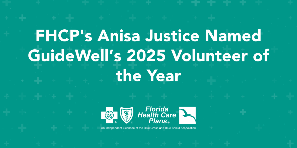 FHCP Celebrates Anisa Justice: GuideWell’s 2025 Volunteer of the Year